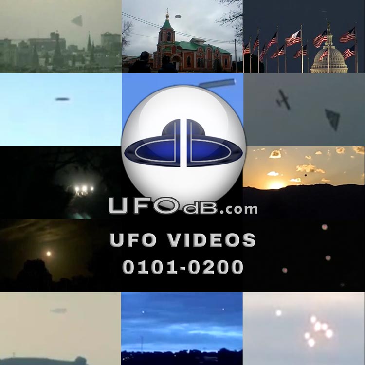 UFOdB UFO Video - Good sighting with a ufo full of lights moving around in Germany 2012